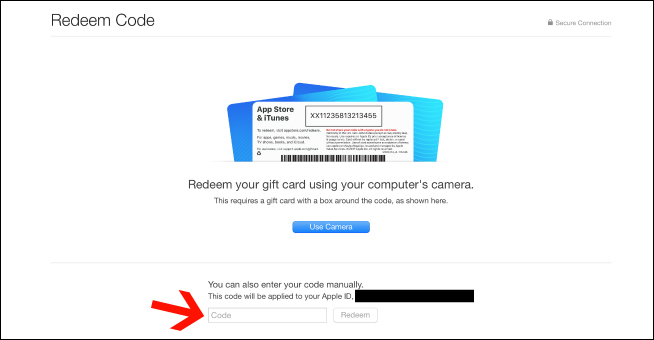 Cómo canjear una tarjeta de regalo o un código promocional en la Mac ...