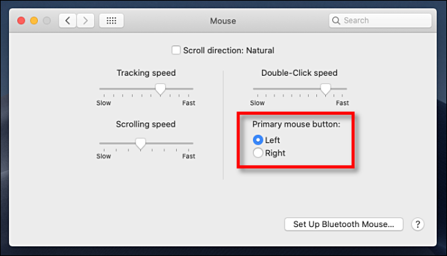 Cómo intercambiar los botones izquierdo y derecho del mouse en una Mac ...