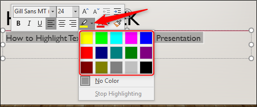 Cómo resaltar texto en su presentación de PowerPoint - ResponTodo
