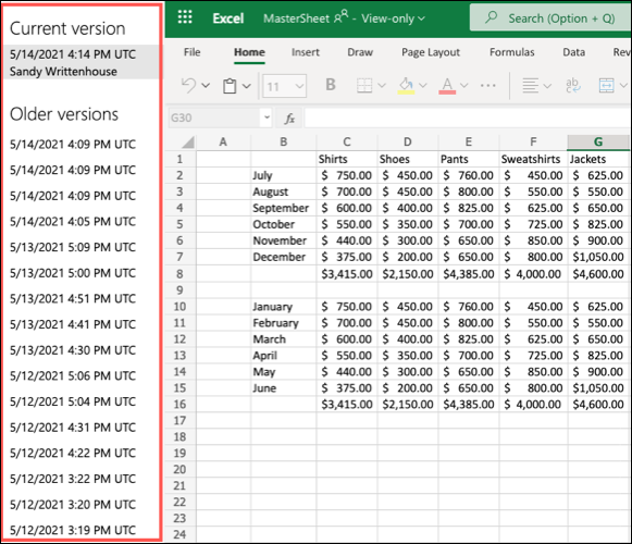 C mo Ver El Historial De Versiones En Microsoft Excel Online ResponTodo